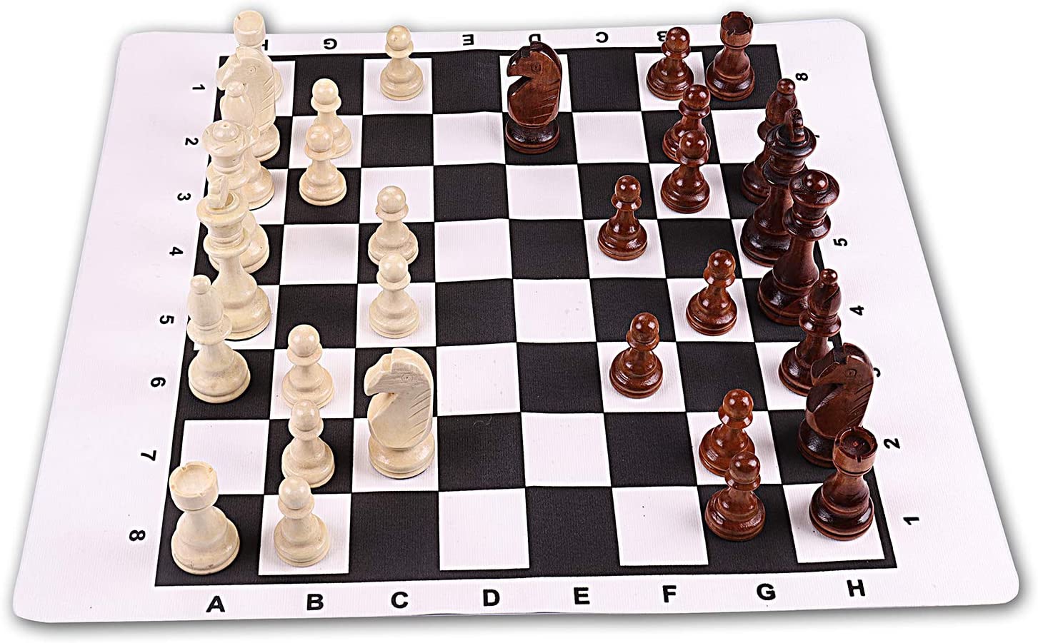 Houten Schaken Alleen 32 Standaard Kampioenschap S... – Vicedeal