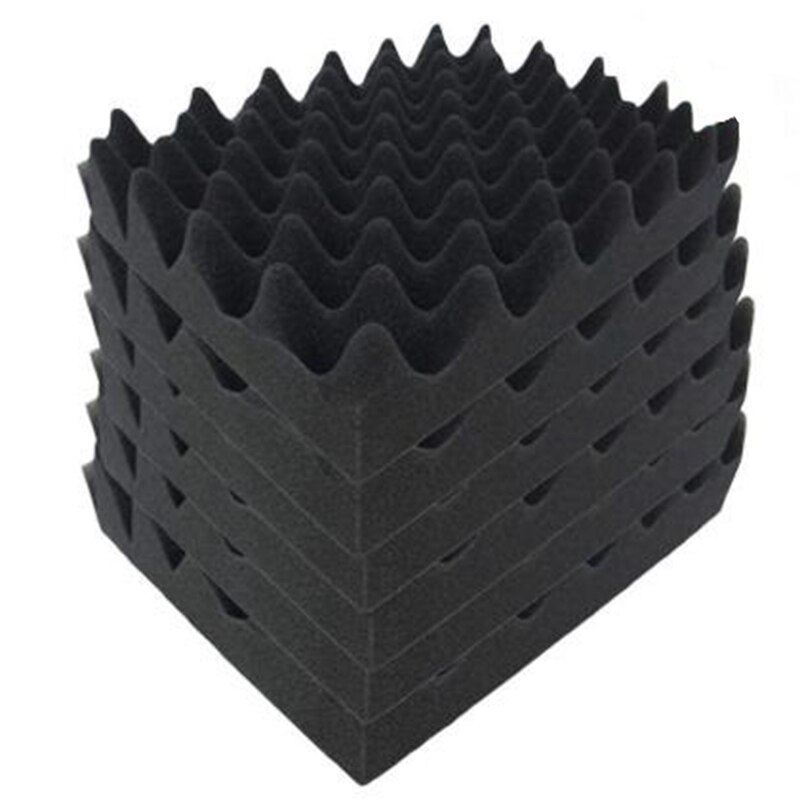 6 Pieces of Sound-Absorbing Panels, Sound-Proof Fo... – Vicedeal