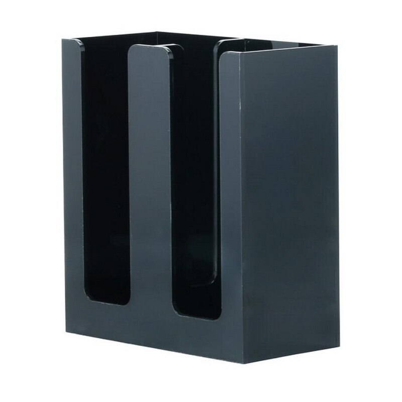 Black Vertical cup holder, two grida crylic paper ... – Vicedeal