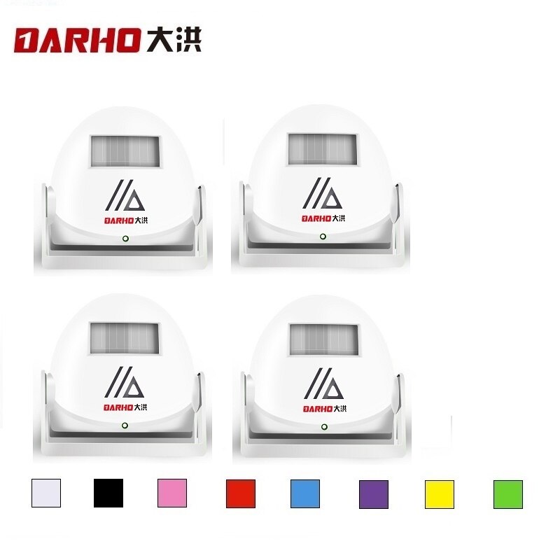 Darho Wireless Visitor 4 PCS Customer Ding-dong He... – Grandado