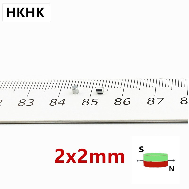 Hkhk 100-10000Pcs Mini Magneet Dia. 2X2 Mm Mini Ma... – Vicedeal