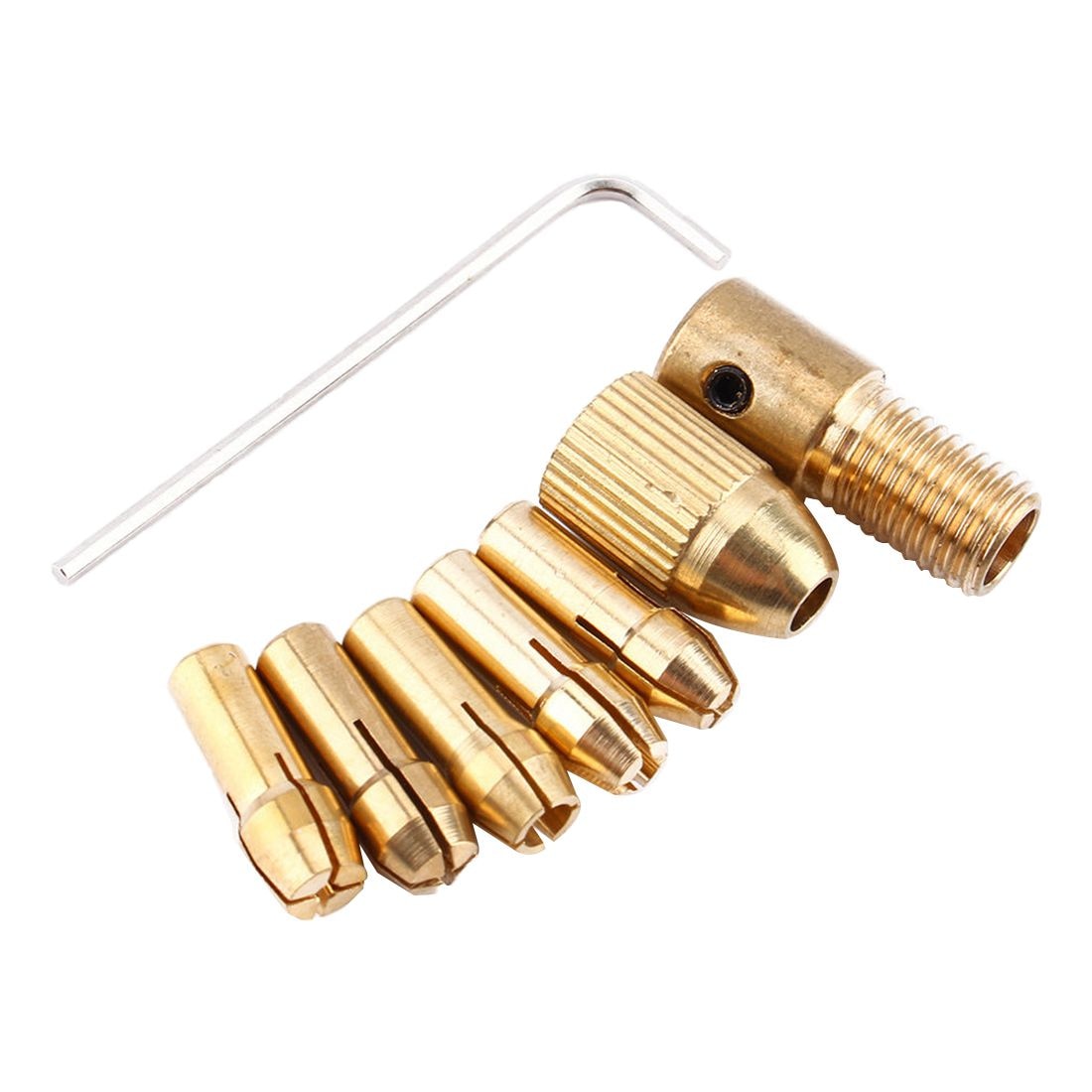 8 stuks 0.5-3mm Boorkop Spantangen Set van Quick C... – Grandado