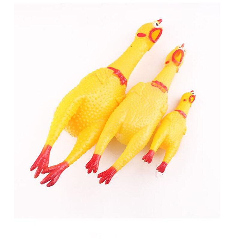 3 Sizes Classic Screaming Chicken Pets Dog Toys Sq... – Vicedeal