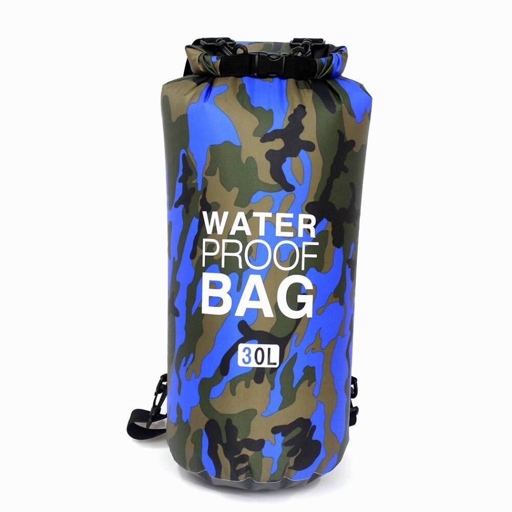 Outdoor Floating Waterproof Dry Bag 30L Roll Top S... – Grandado