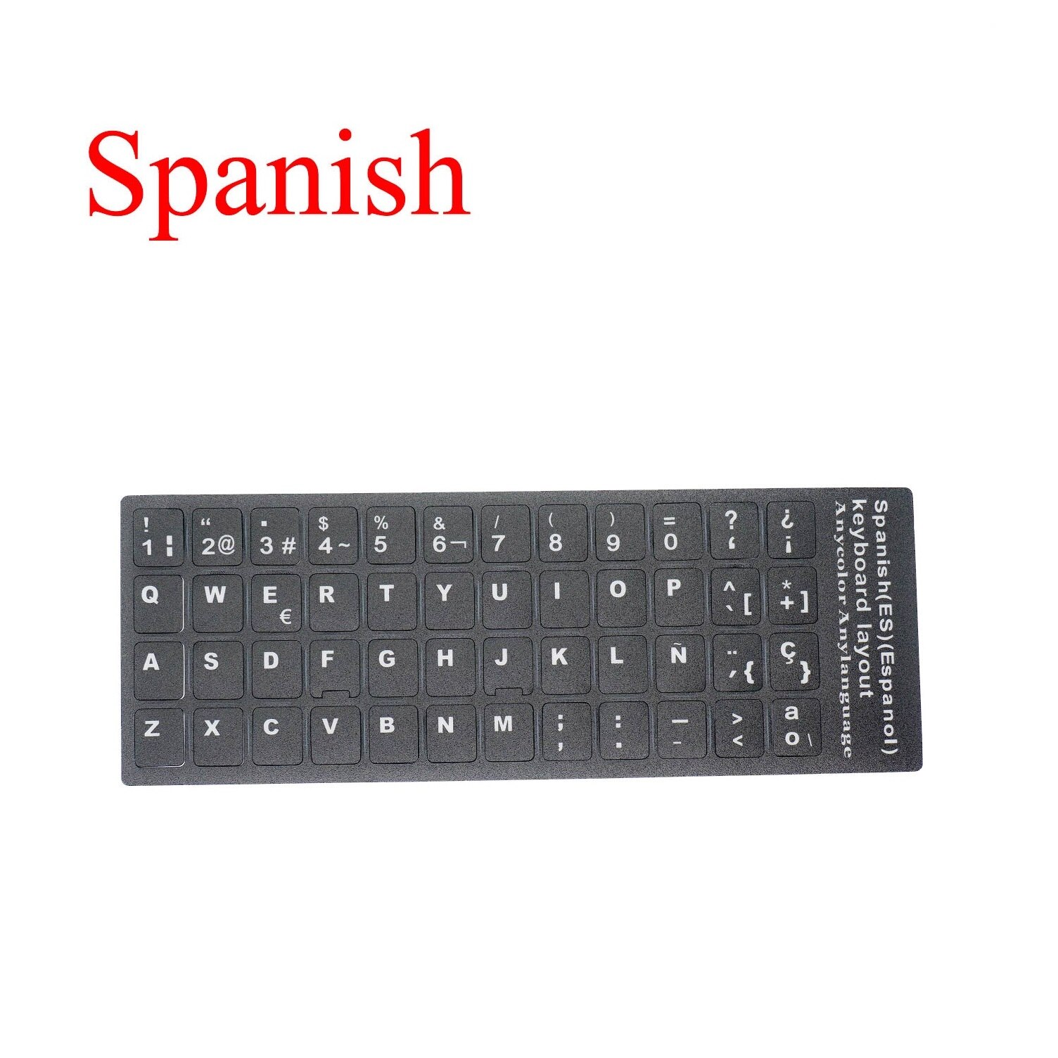 Multi-Language Stickers Russian Spanish Hebrew Ara... – Vicedeal