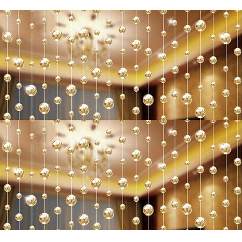 1Pcs Modern Glass String Curtain Room Divider Crys... – Vicedeal