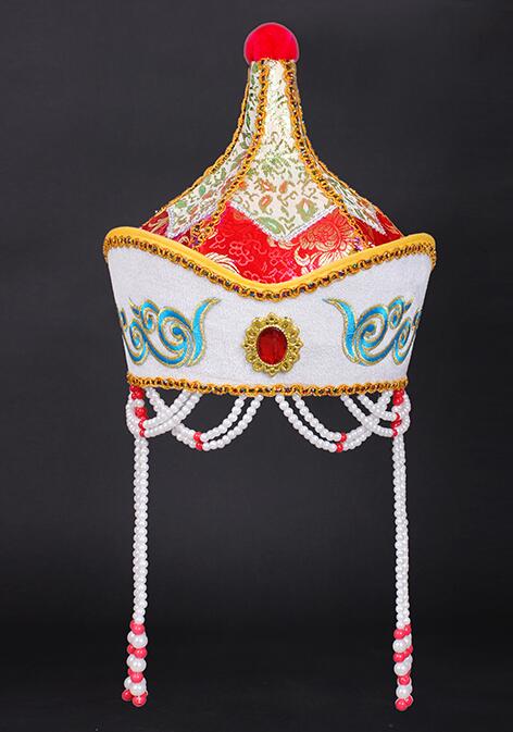 women dancing red mongolian hat beautiful mongolia... – Vicedeal