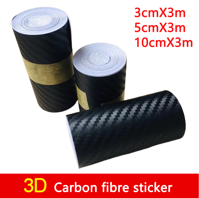 3D carbon fiber Bike sticker 3m/5m/10m MTB road bi... – Grandado
