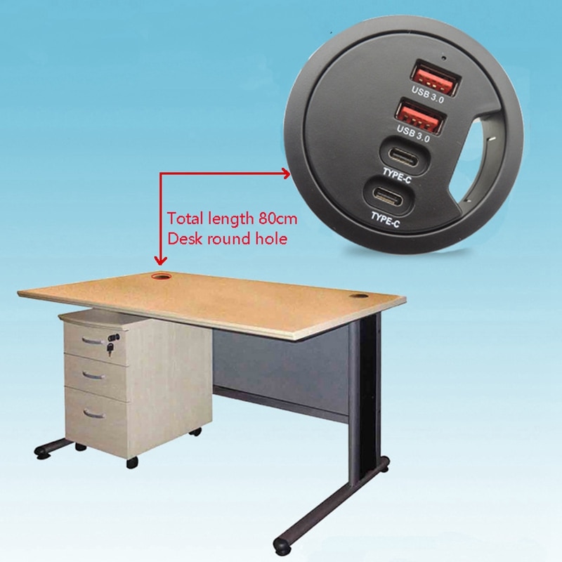 USB Desk Hub USB3.0 HUB USB3.0 Type C Adapter for ... – Grandado