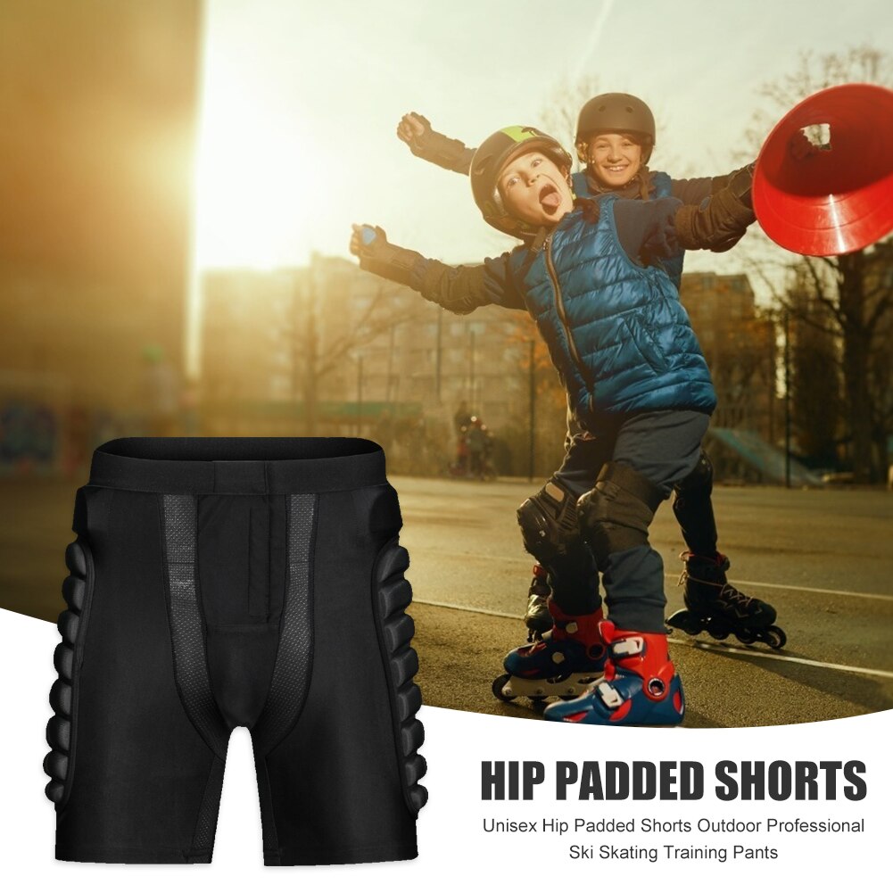 Skiing Hip Padded Shorts Breathable Outdoor Sports... – Grandado