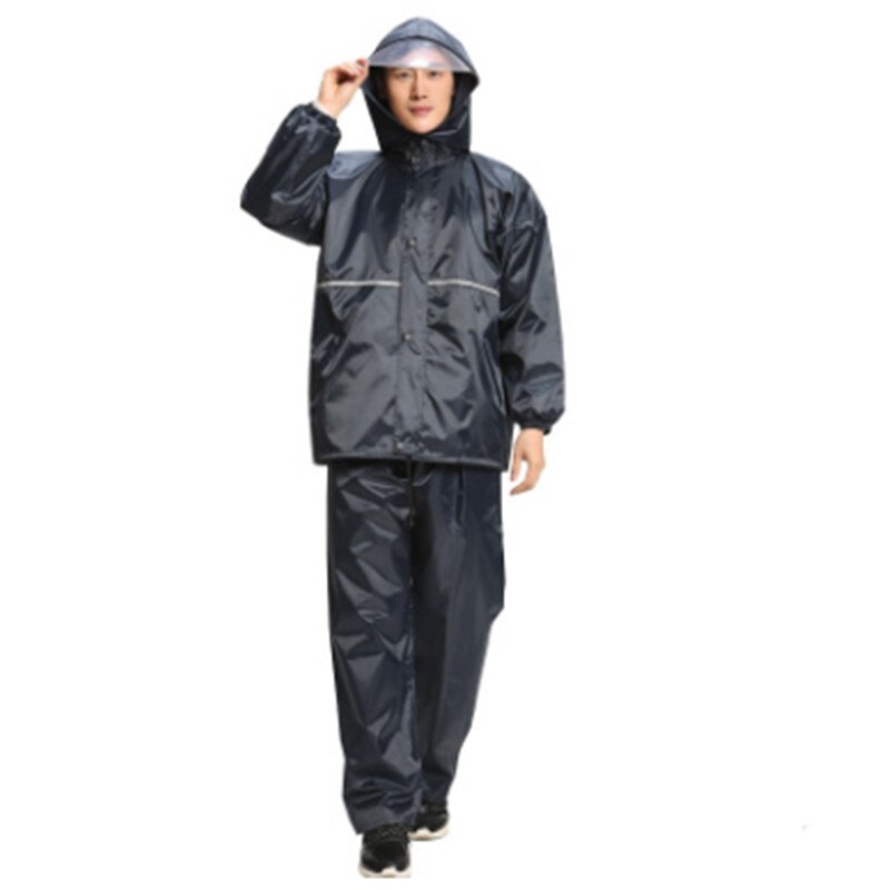 Thickening Oxford raincoat adult split hiking suit... – Grandado