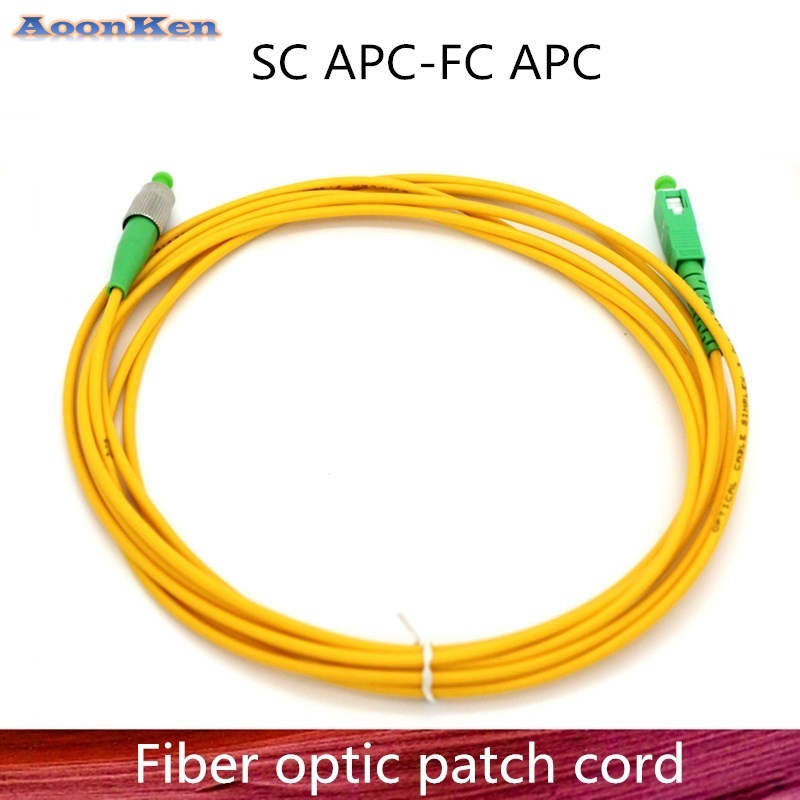SC/APC to FC/APC Fiber Optic Patch Cord Cable LC-L... – Vicedeal