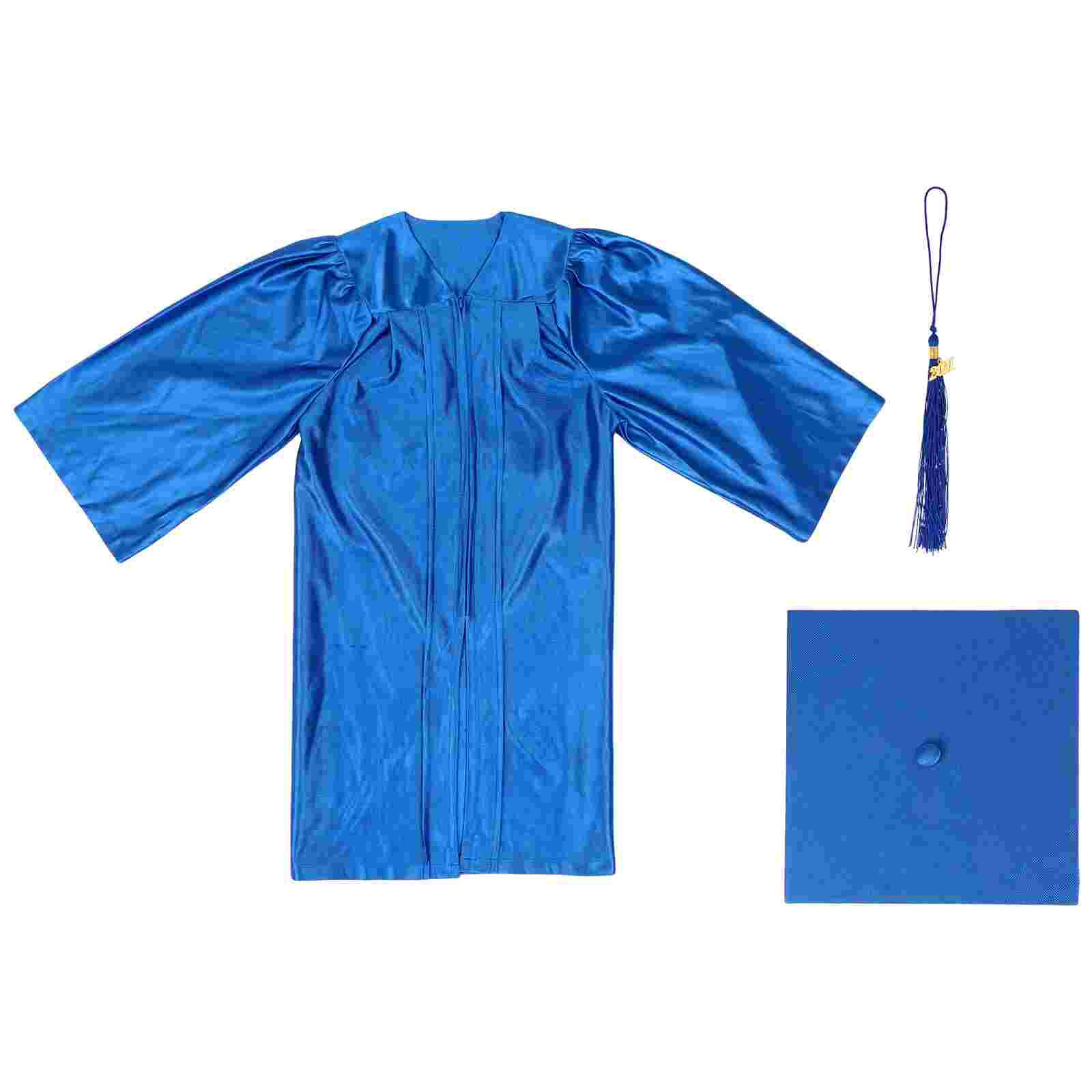 1 Set Child Graduation Gown Set Graduation Celebra... – Grandado
