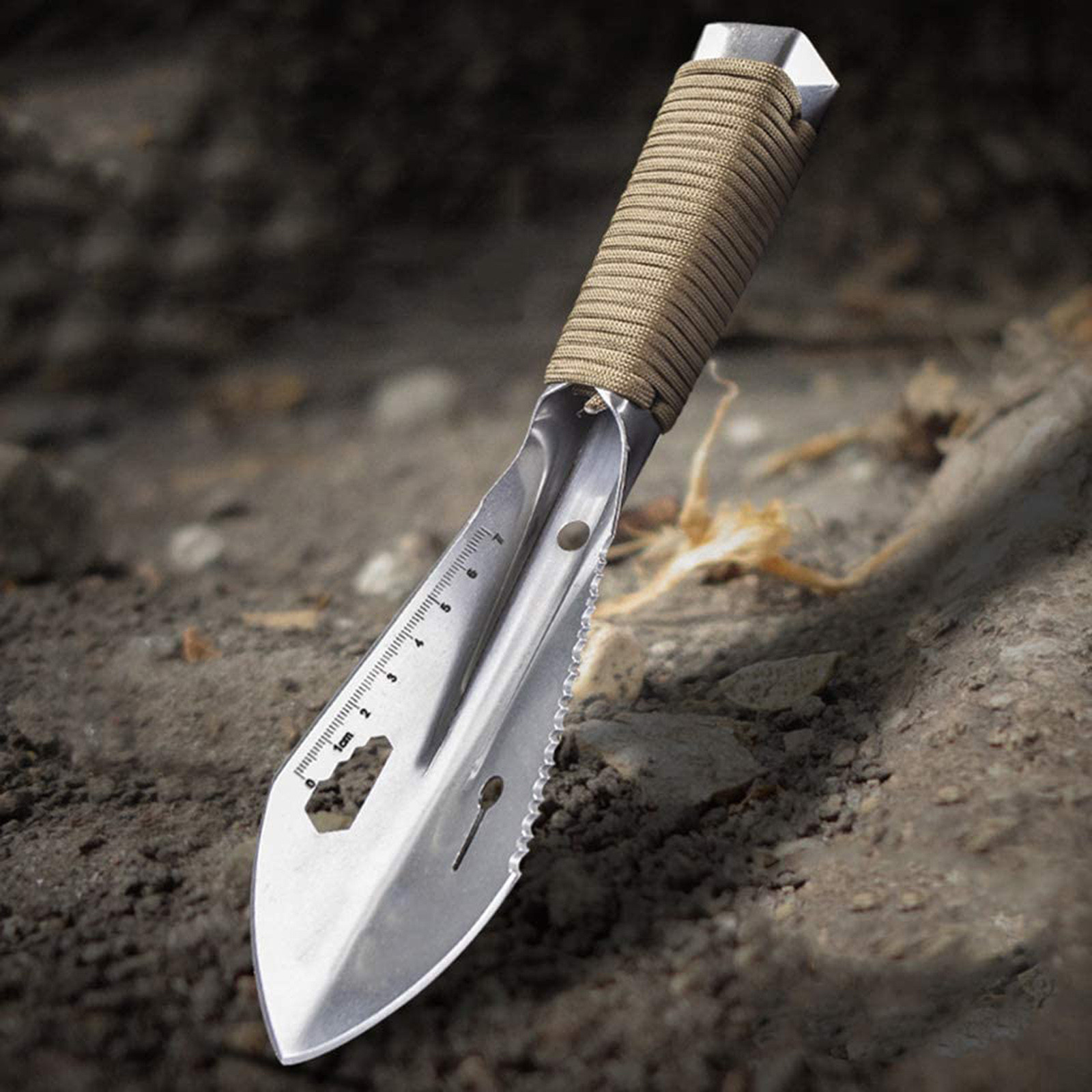 Stainless Steel Garden Shovel Spade Multi Tool Wee... – Grandado