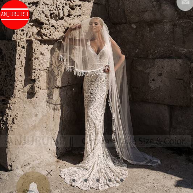 Long Wedding Velo De Novia Lace Edge Two Layer Bri... – Grandado