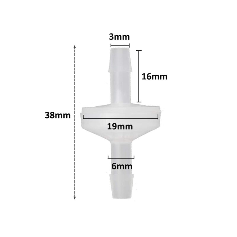 8 Pcs 1/4Inch Check Valve 6mm PVDF One Way Valve I... – Vicedeal 8 Pcs 1/4Inch Check Valve 6mm PVDF One Way Valve I... – Vicedeal