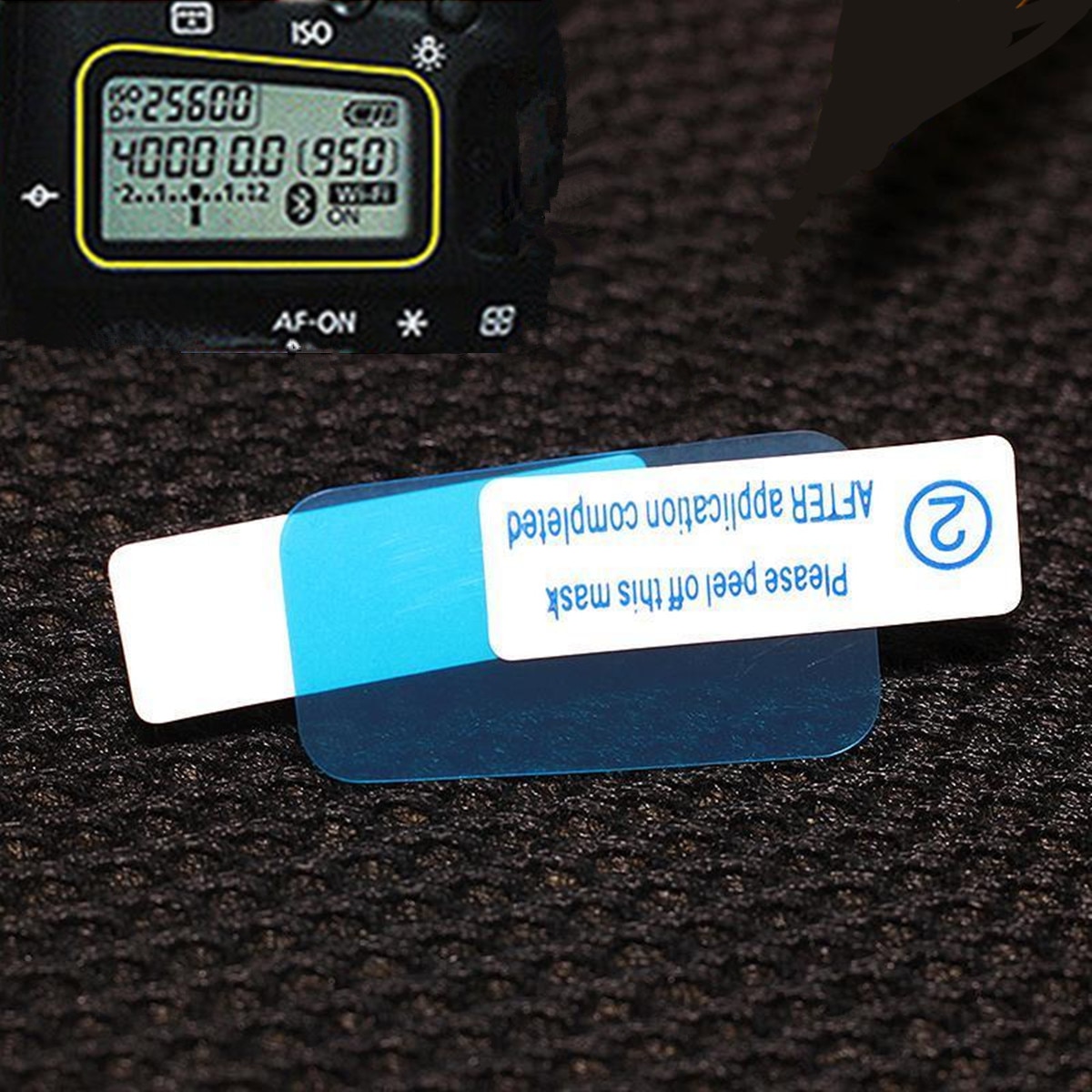 2x Top LCD Panel Bescherming Film voor Canon EOS 7... – Grandado