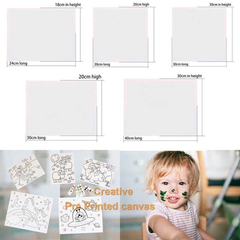 Mini Painting Canvas Panel Boards for Acrylic Oi P... – Grandado