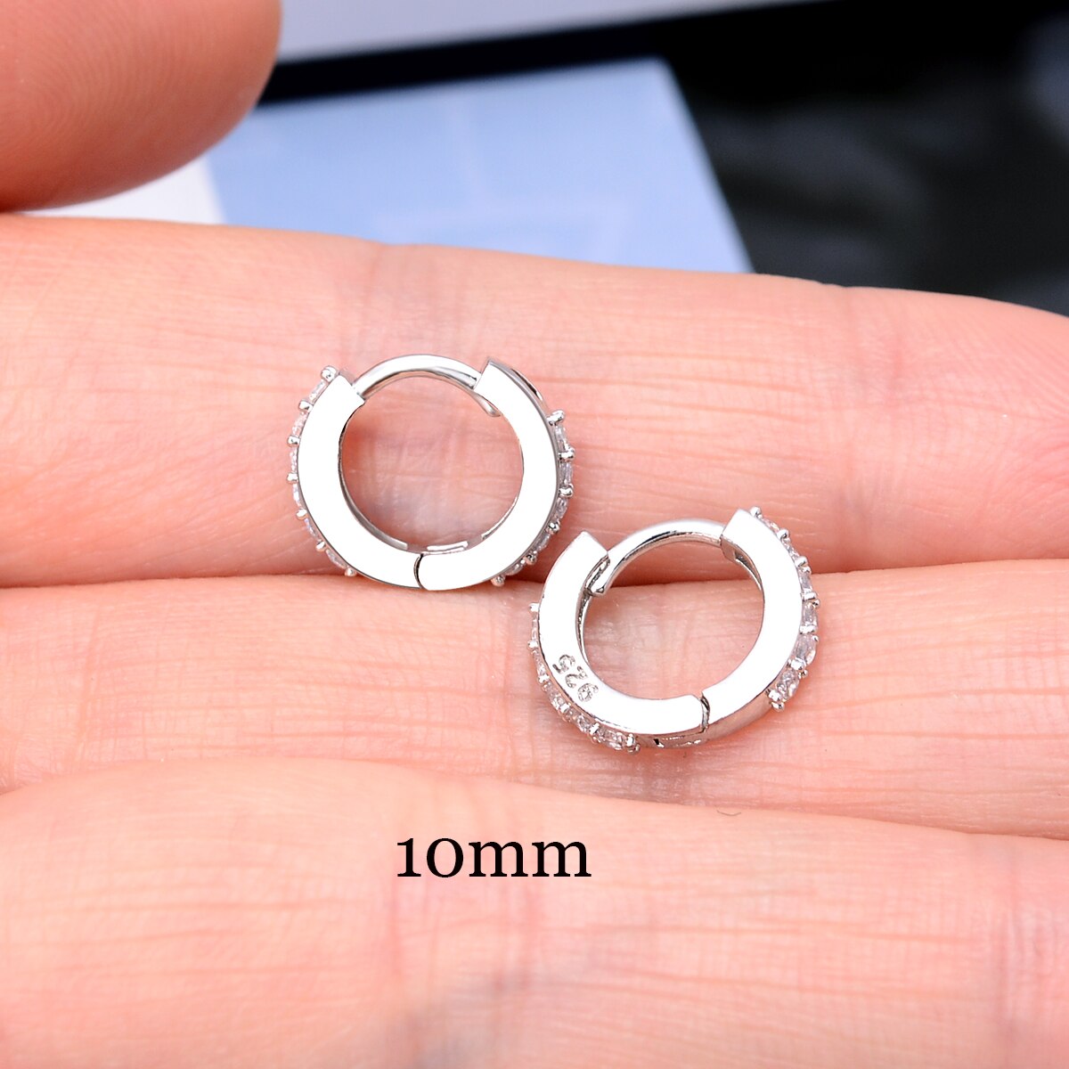 Piercing Studs Women Small Hoop Earring Huggies Ea... – Grandado