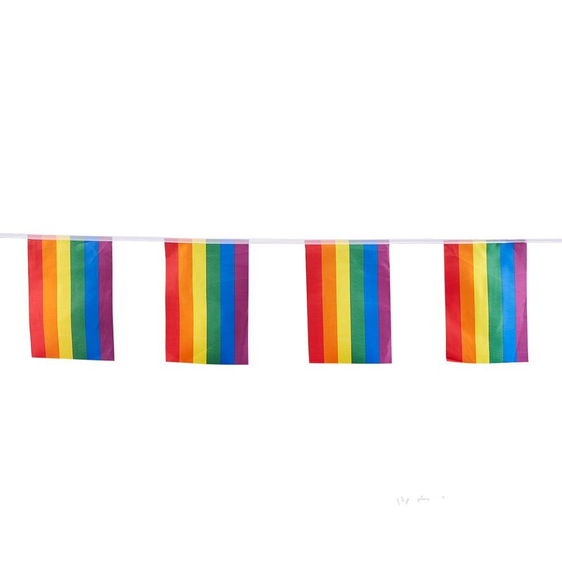 10 strings (380pcs) flag rainbow lgbt gay pride pi... – Grandado