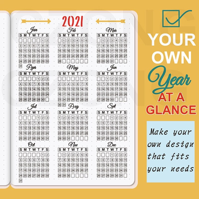 16pcs Plastic Journal Stencils Template for Journa... – Grandado