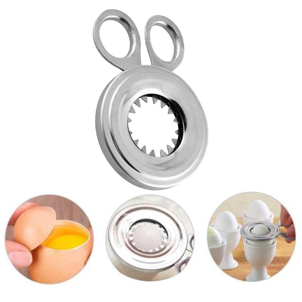 Practical Metal Egg Scissors Egg Topper Cutter She... – Vicedeal