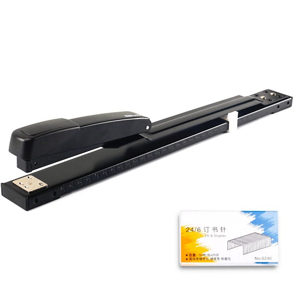 Black make repair book stapler long arm stapler bi... – Grandado