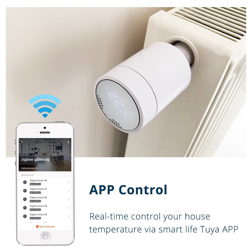 Yagusmart Smart Radiator Thermostatic Tuya Zigbee ... – Vicedeal