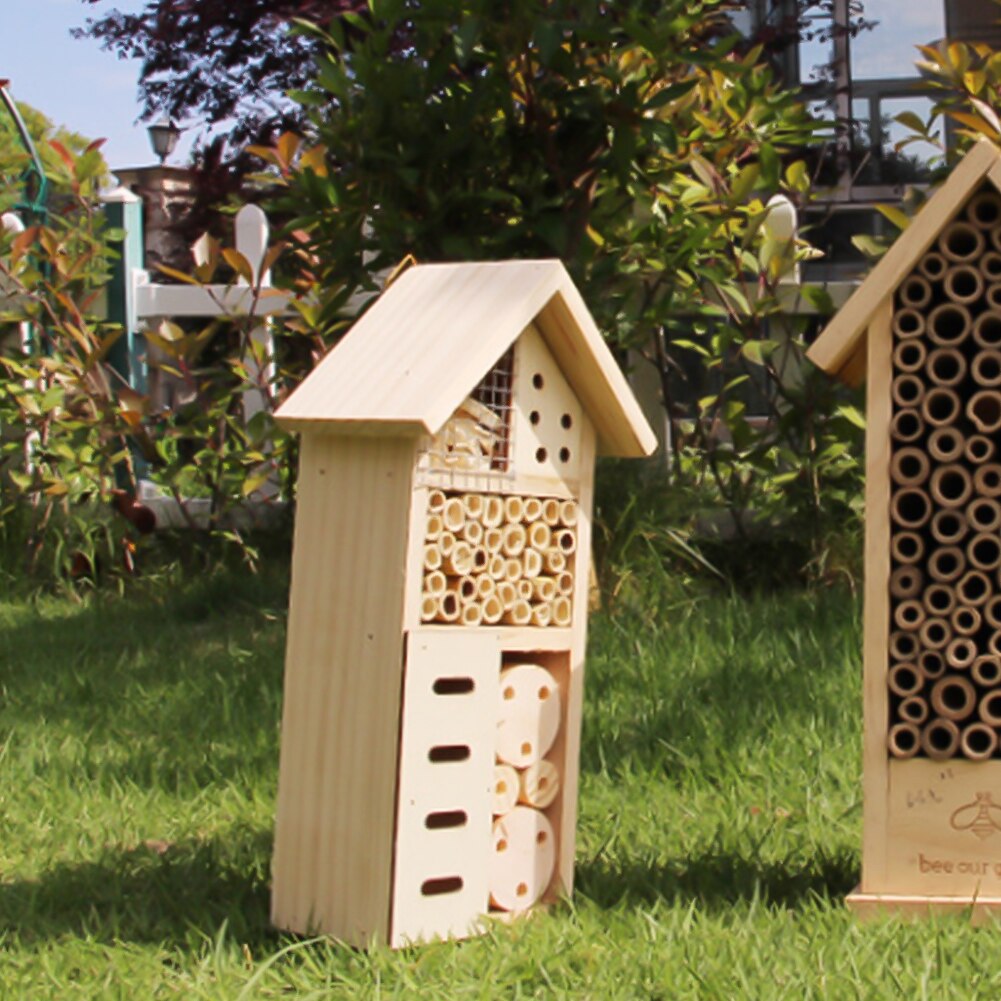 Garden Nest Box Insect Bee Bug House Hotel Eco-Fri... – Grandado