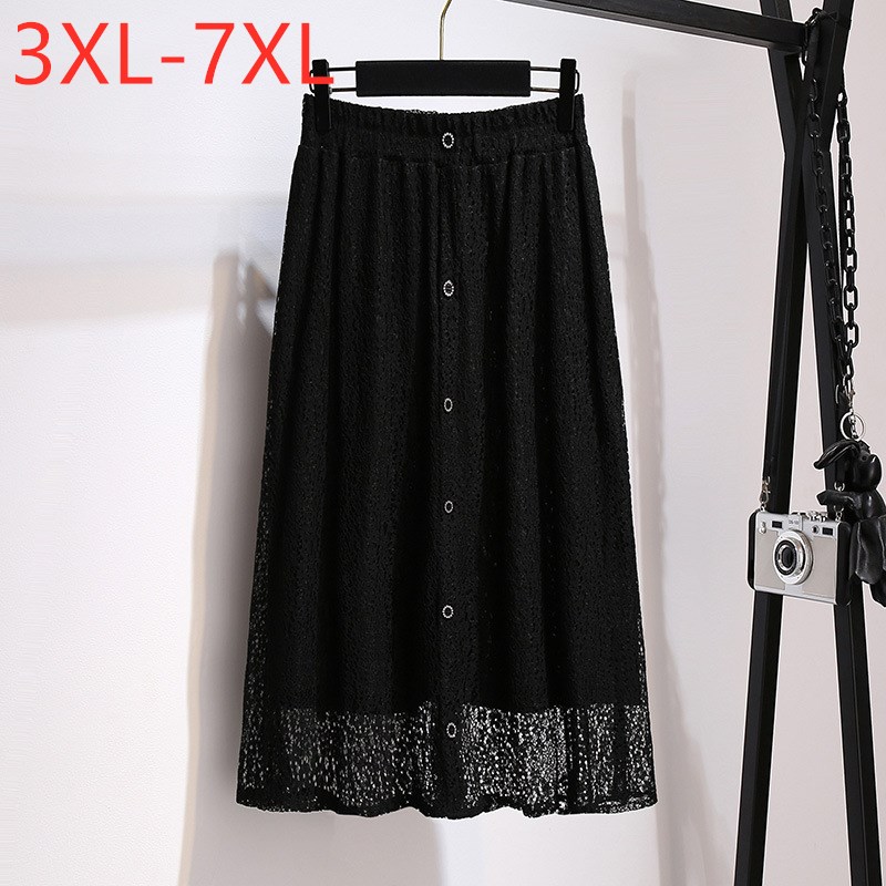 Dames Herfst Winter Plus Size Midi Rok Voor Vrouwe... – Vicedeal