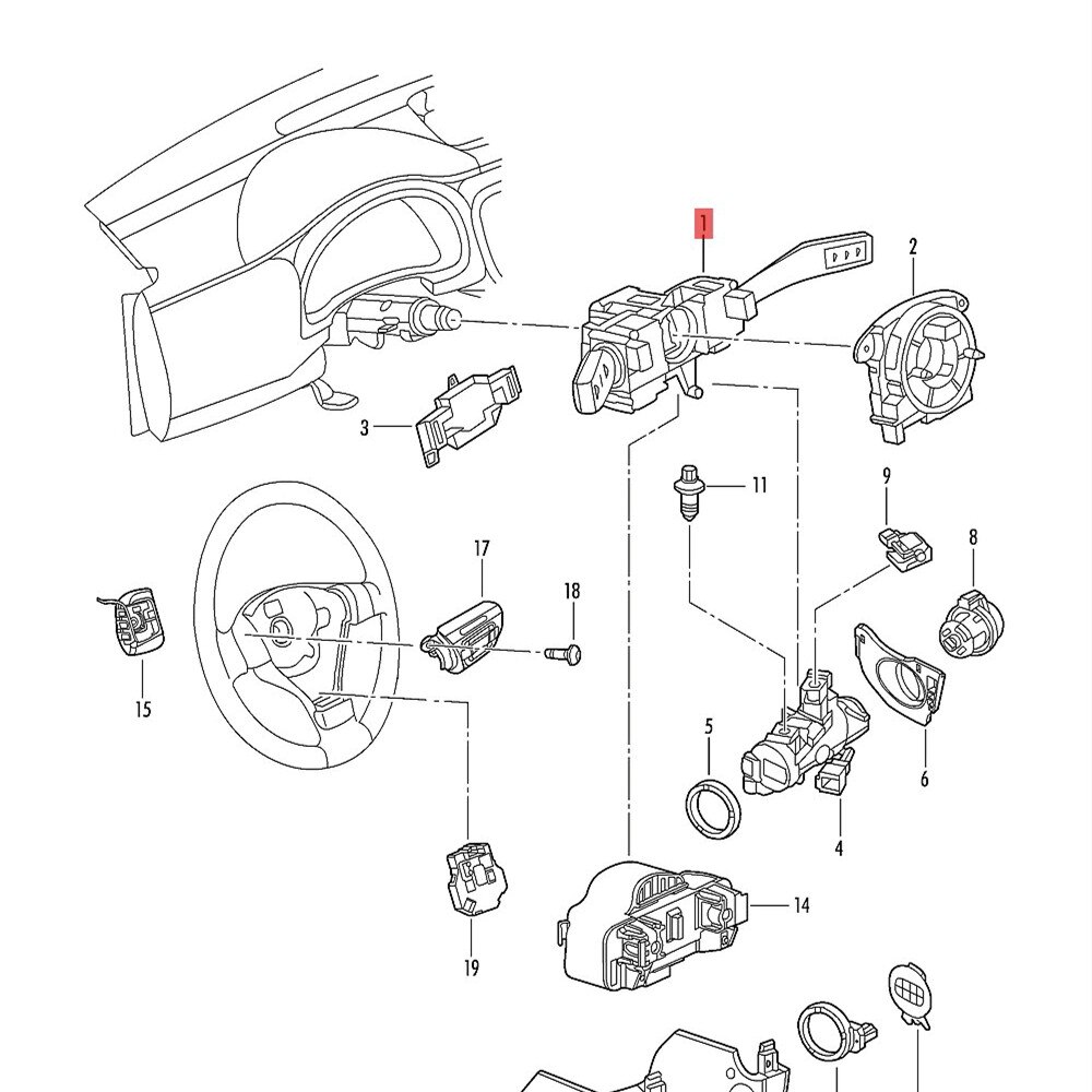 Multifunctionele Steering Richtingaanwijzer Cruise... – Vicedeal