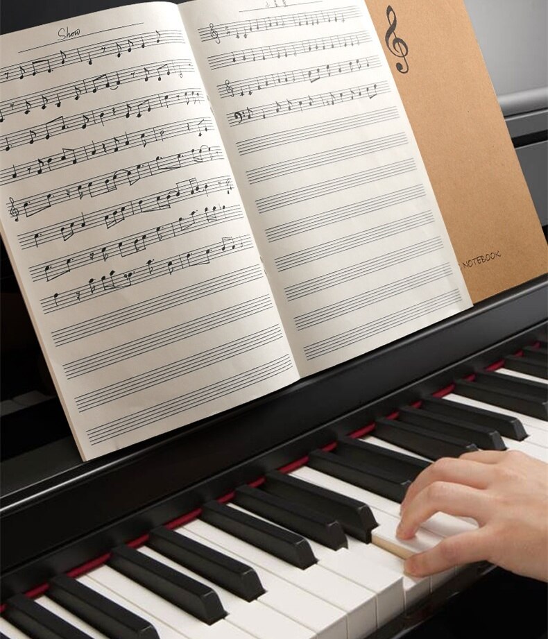 5 pcs Blank Sheet Music Manuscript Paper/Staff Pap... – Grandado 5 pcs Blank Sheet Music Manuscript Paper/Staff Pap... – Grandado