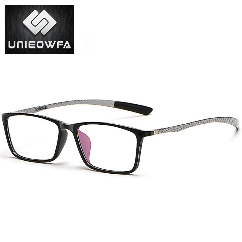 Carbon Fiber Optical Glasses Frame Men Clear Myopi... – Grandado