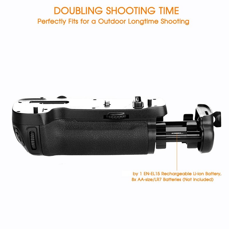 SAMTIAN Multi-functional Vertical Battery Grip Hol... – Grandado