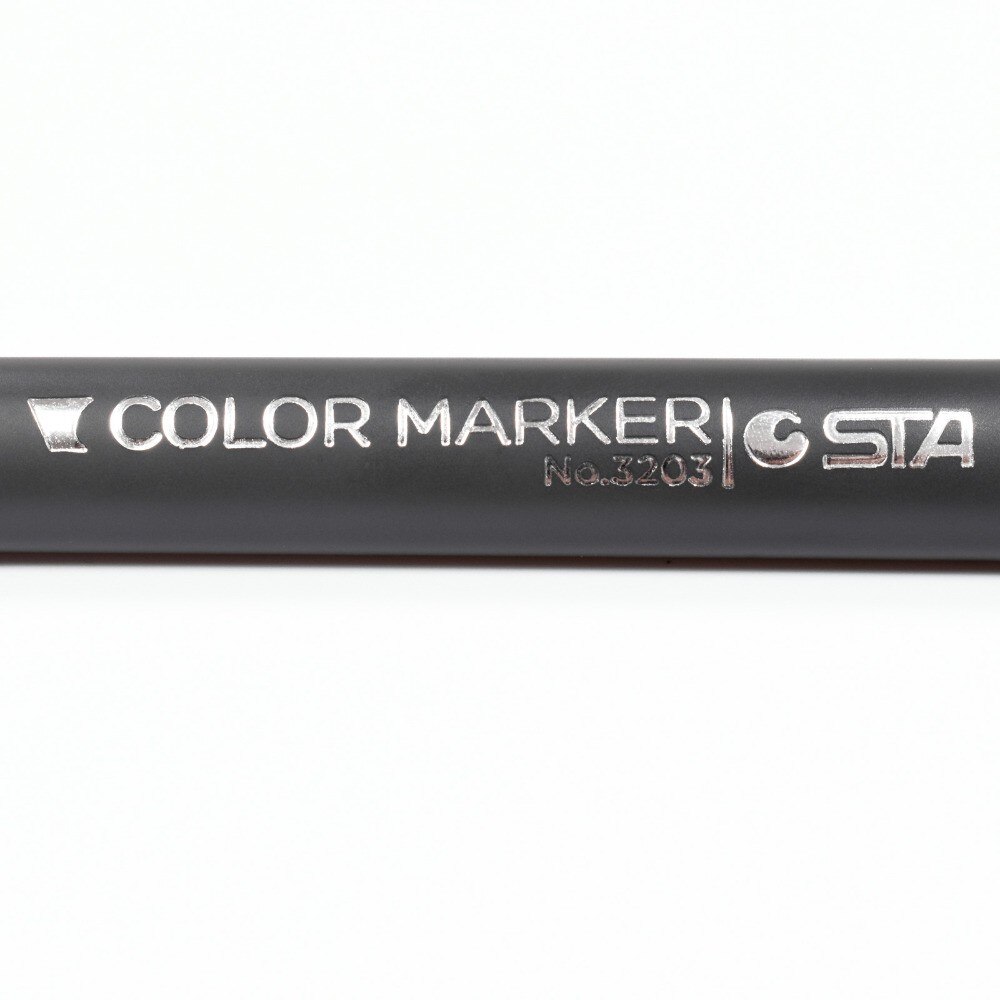 12 Color Grayscale Marker Pen Set Cool Grey Dual H... – Grandado