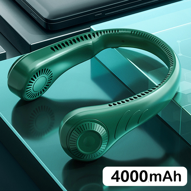 Lazy Leafless Hanging Neck Fan Wearable Sports Sma... – Vicedeal