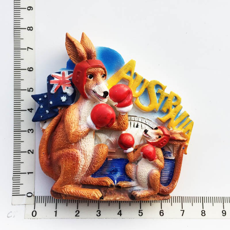 Australia fridge magnet Zealand Koala Husky Shark ... – Grandado