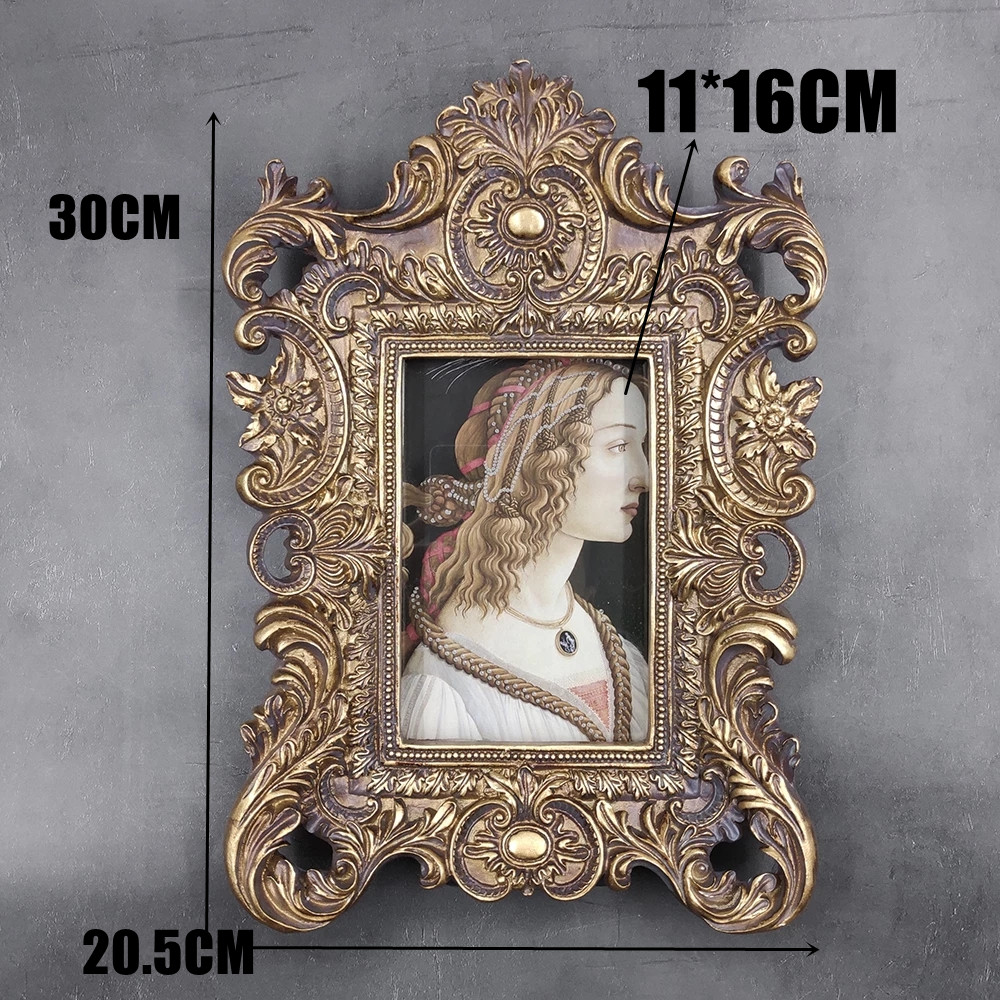 European Embossed Picture Wall-mounted Frame 6 Inc... – Vicedeal