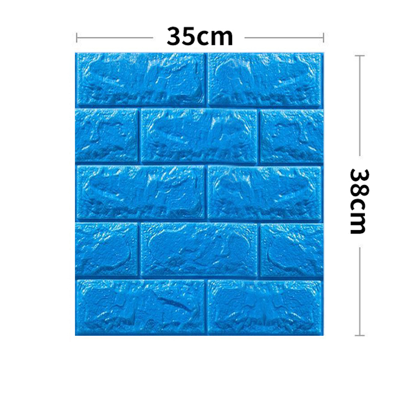 10Pcs 3D Brick Wall Stickers DIY Self Adhensive De... – Vicedeal