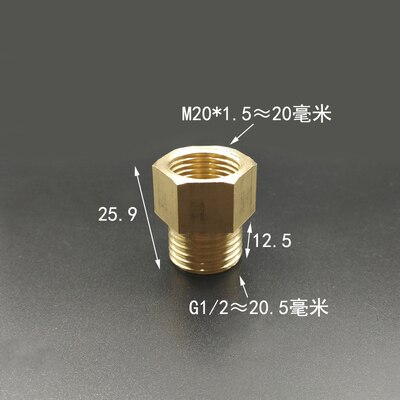1/4 "1/2" BSP M10/14/16/20 Messing Verloopstuk Bus... – Grandado