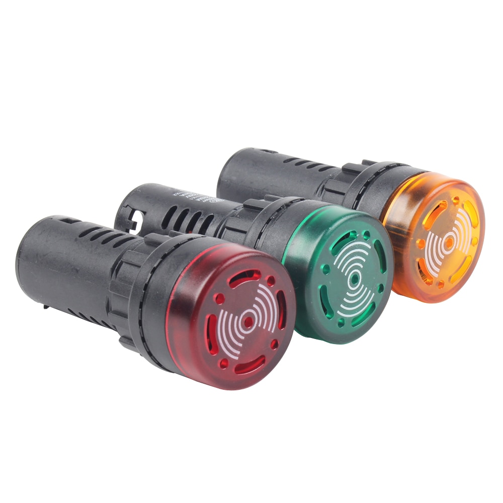 1pc ad16-22sm 12v 24v 110v 220v 22mm blits signal ... – Vicedeal