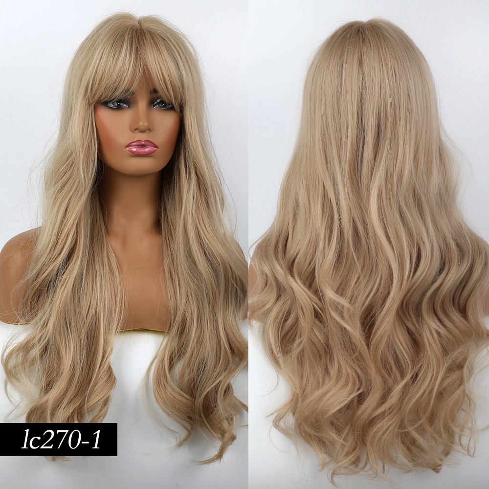 JONRENAU Synthetic Light Brown Color with Highligh... – Grandado