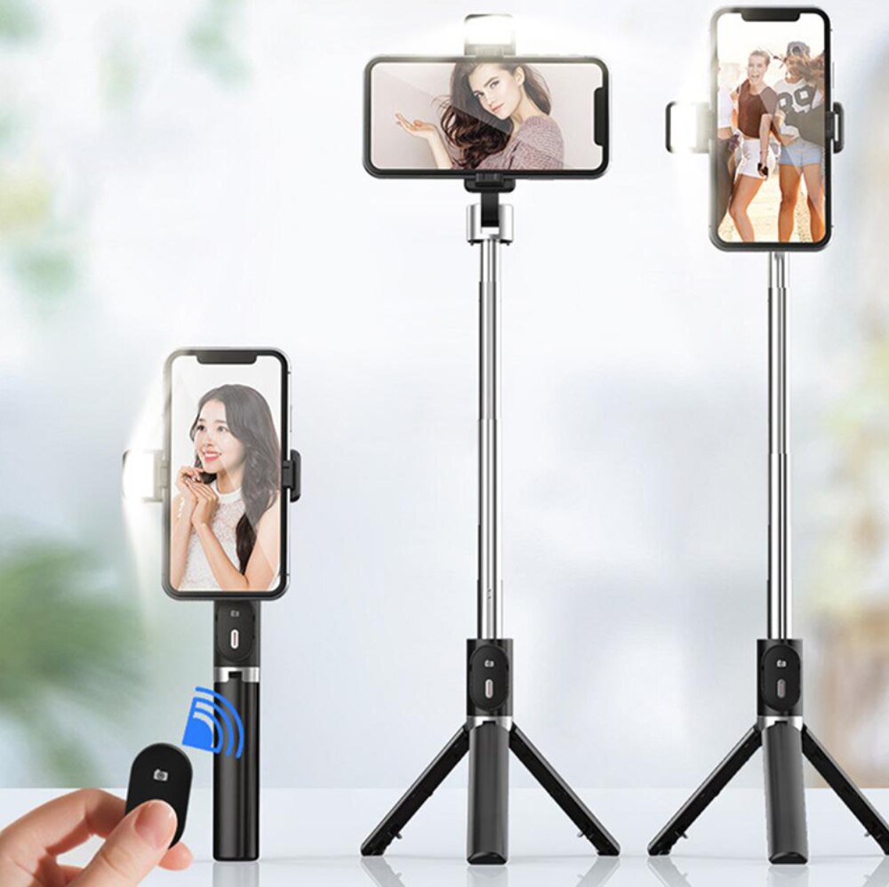 P60D Selfie Stick Bluetooth 1 M X-long with Tripod... – Vicedeal