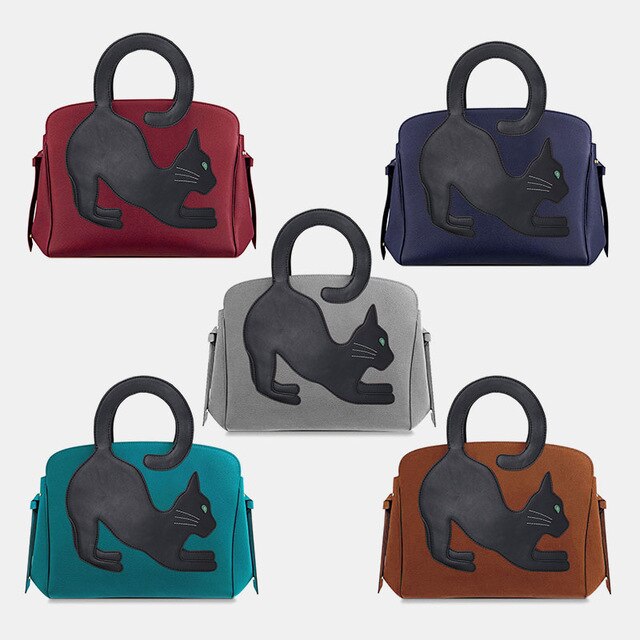 Women Cat Pattern Handbag Crossbody Bag Women's Ca... – Grandado