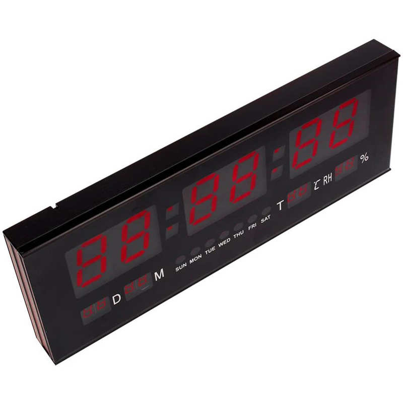 Large Digital LED Alarm Calendar Clock Jumbo Displ... – Grandado