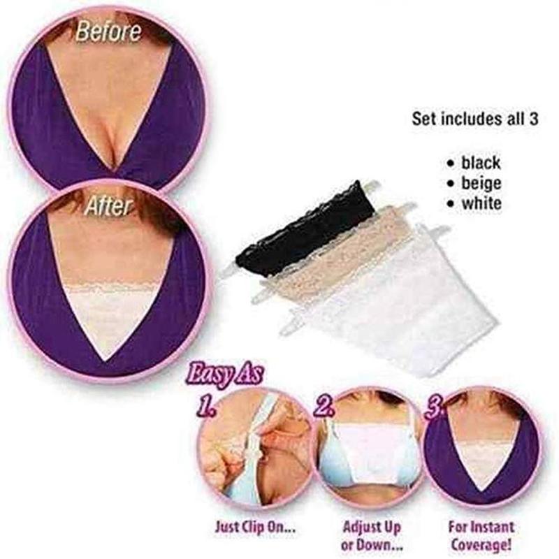 3Pcs Set Anti Peep Onzichtbare Beha Traceless Cors... – Grandado