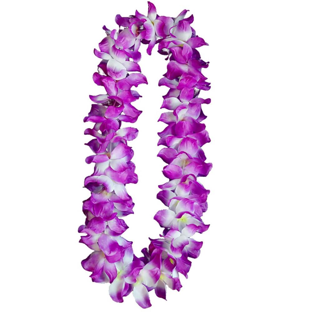 4pcs Flowers Neck Hawaiian Leis Hula Dance Garland... – Vicedeal