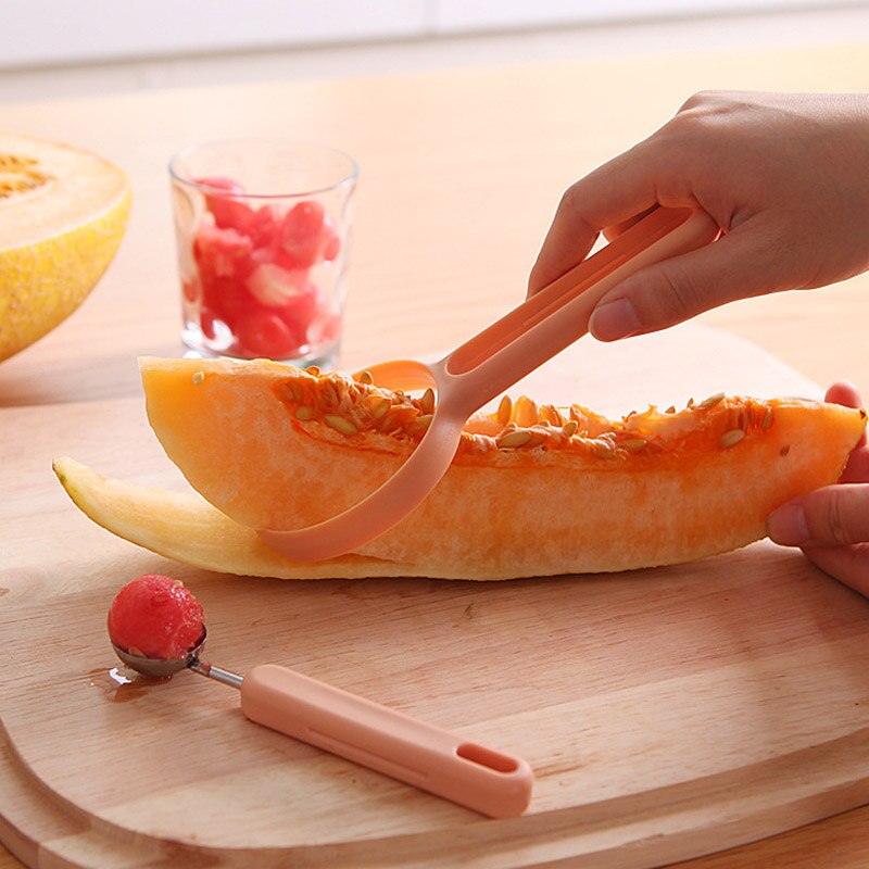 Melon Scoop Ballers Spoon Set Fruit Vegetable Tool... – Grandado