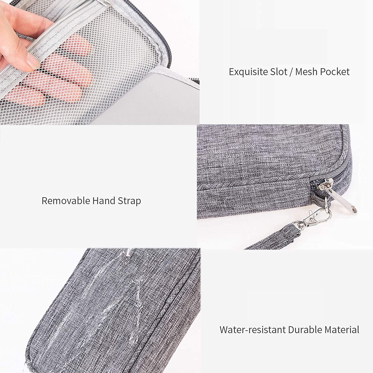 Cable Organizer Bag Travel Cord Organizer Pouch El... – Grandado
