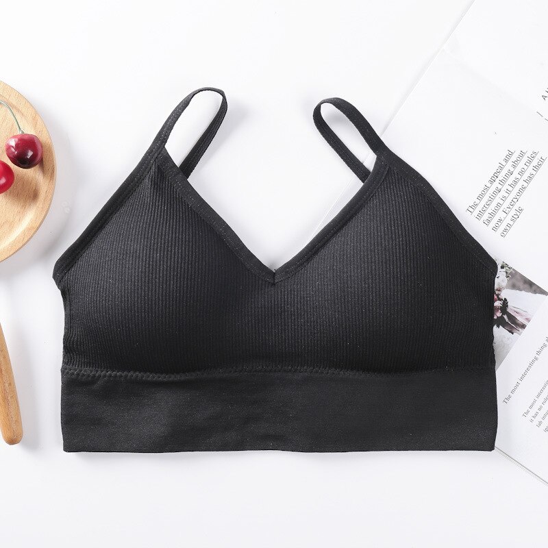 Sexy Crop Tops Vrouwen Ondergoed Naadloze Tank Beh... – Grandado